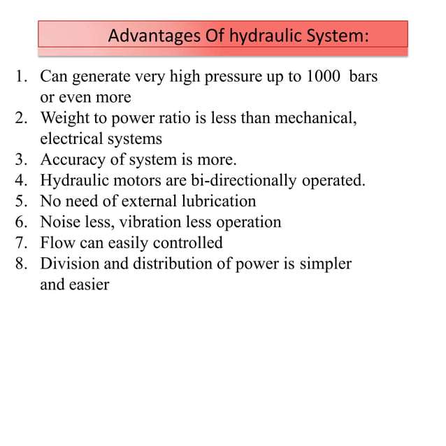 Pneumatics and hydraulics ppt | PPTX | Physics | Science