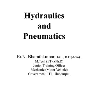 Introduction To Hydraulics And Pneumatics PPT, 40% OFF