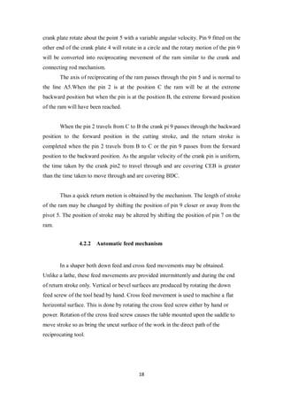 Pneumatic shaper machine | PDF