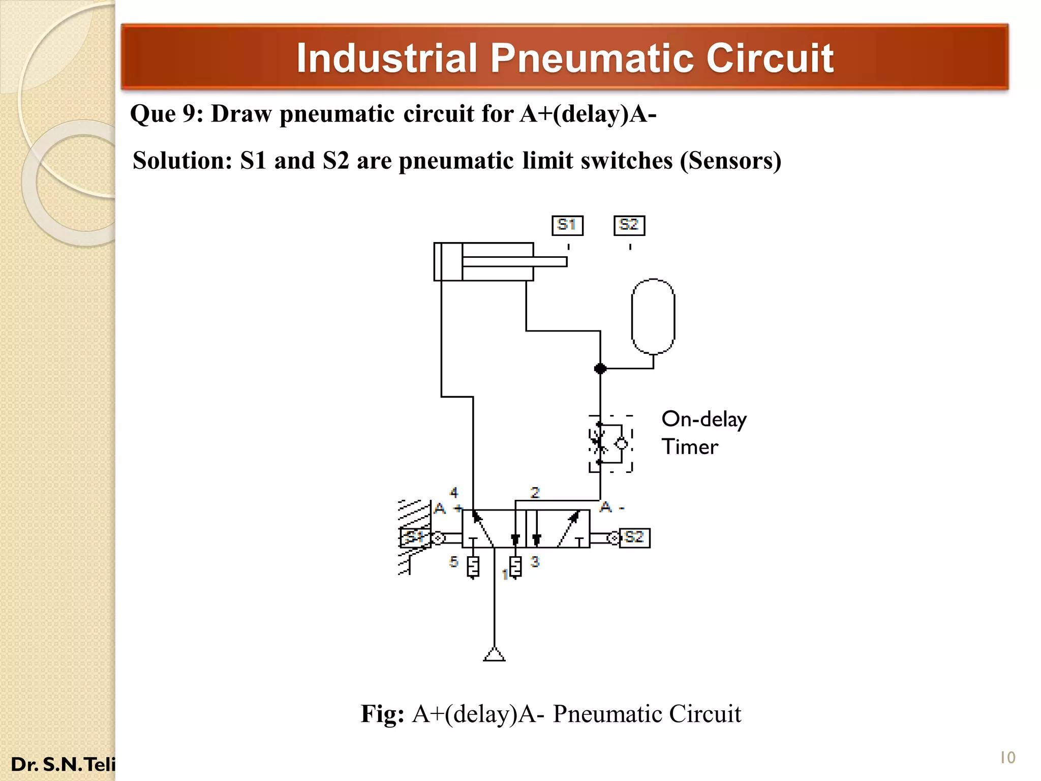 Pneumatic Circuits | PDF