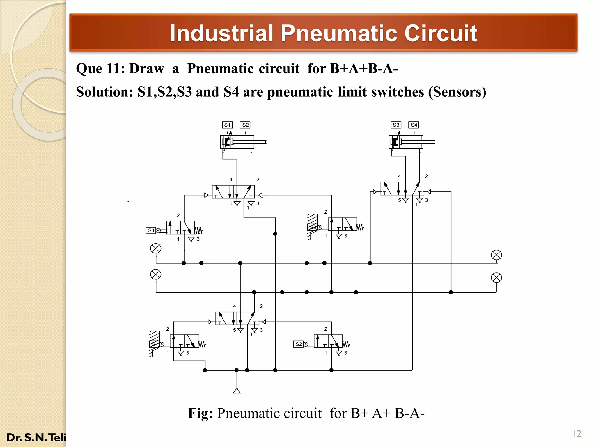 Pneumatic Circuits | PDF