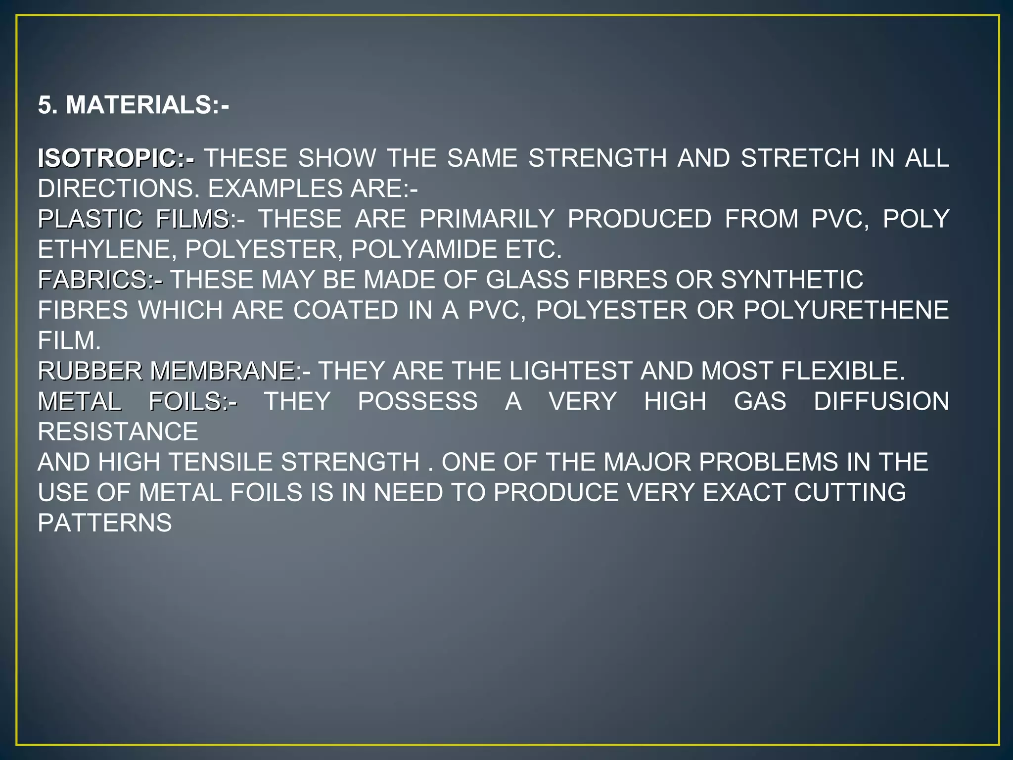 Pneumatic structure - form active structure system | PPT