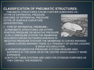 Pneumatic structure - form active structure system | PPT