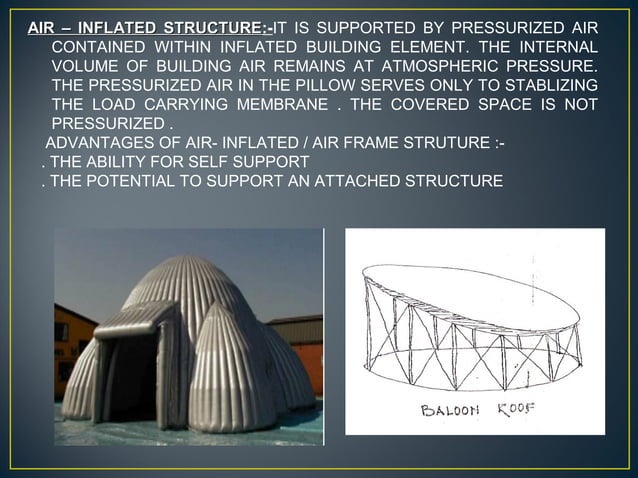 Pneumatic structure - form active structure system