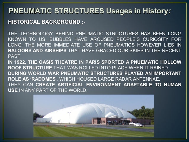 Pneumatic structure - form active structure system
