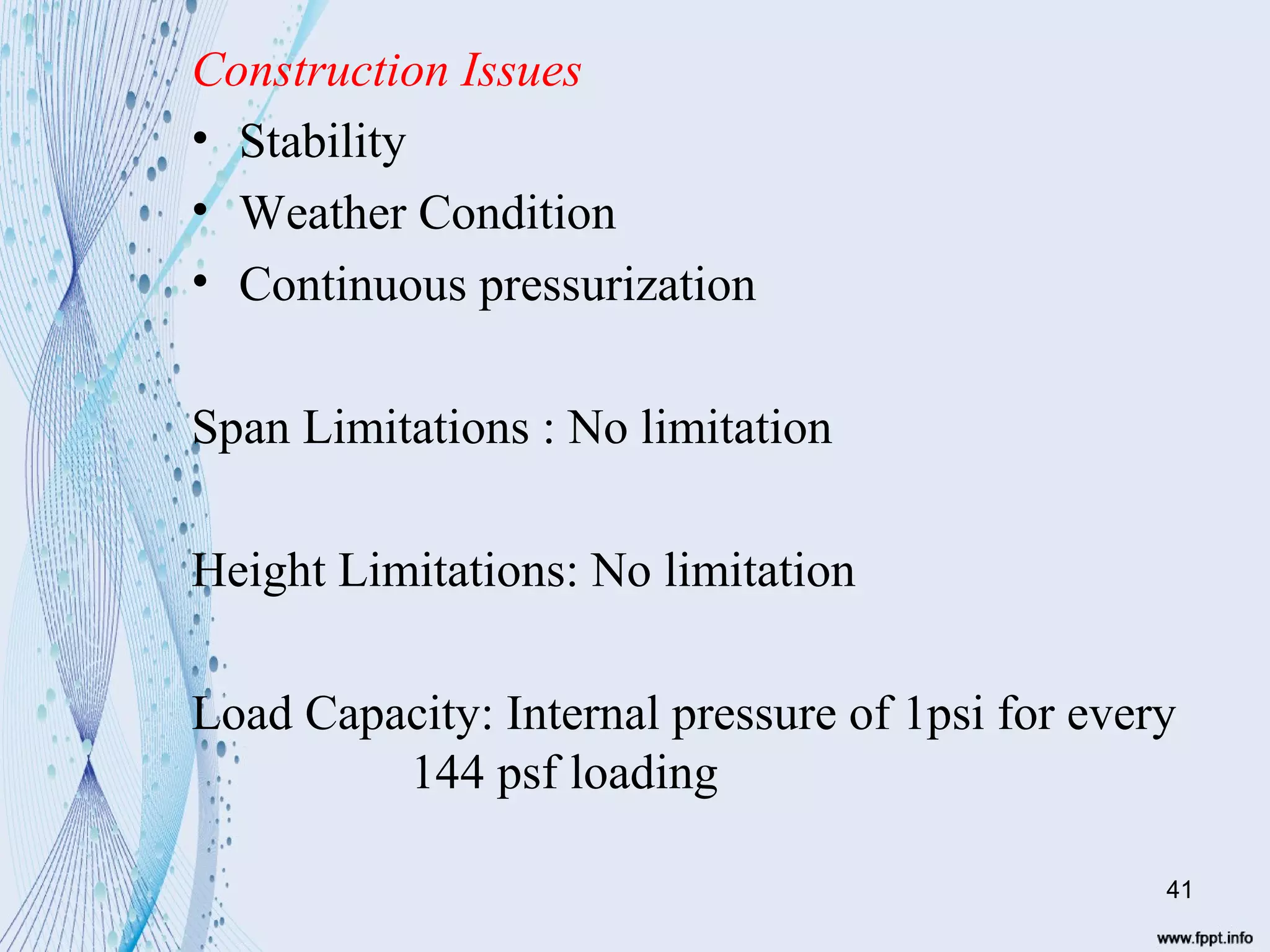 Pneumatic structures | PPT