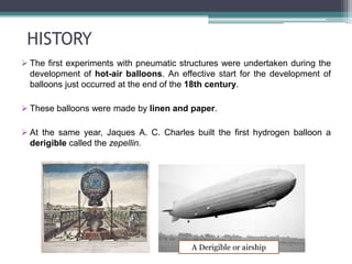 Pneumatic structures-modular construction technology | PPTX