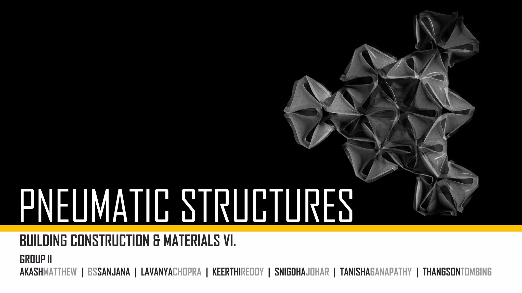 Pneumatic structures | PDF