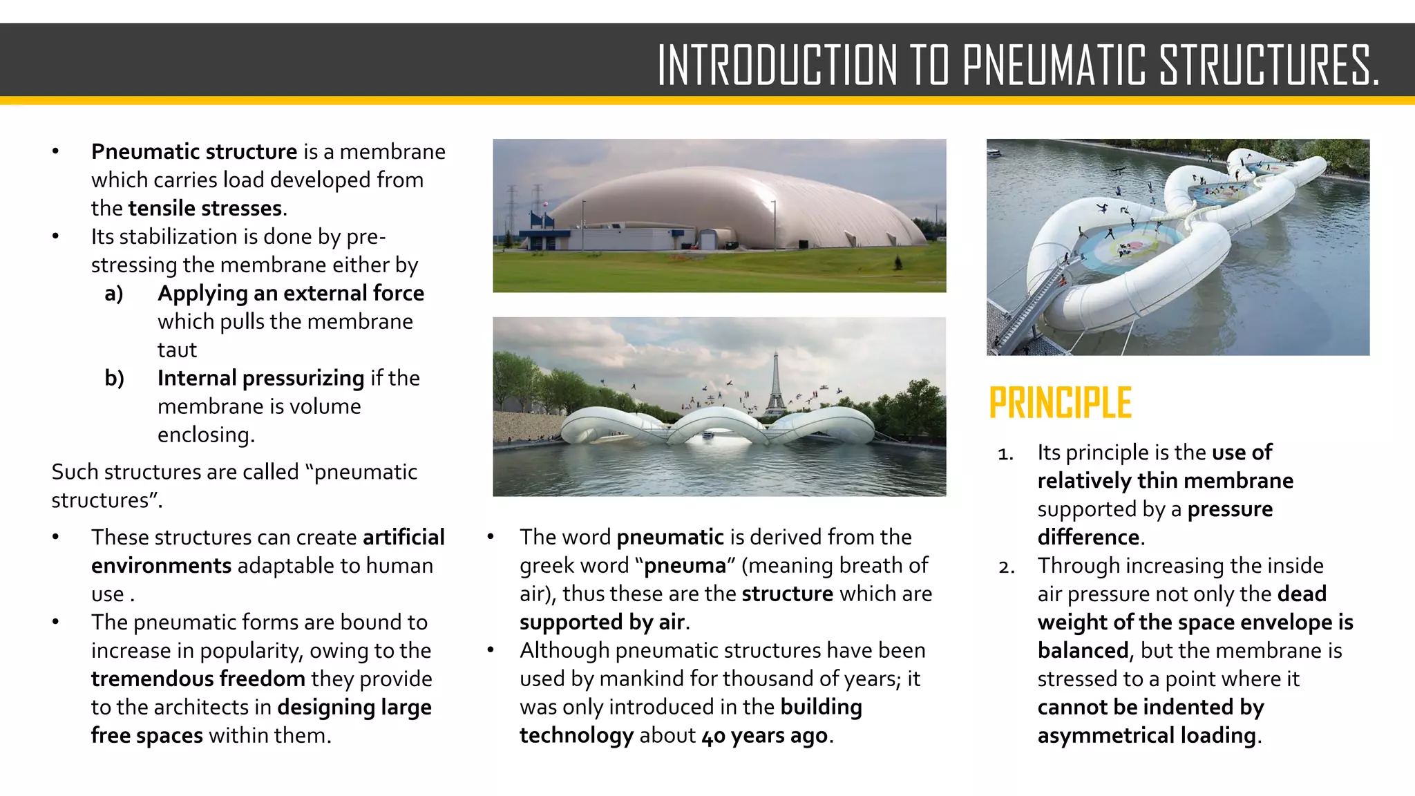 Pneumatic structures | PDF