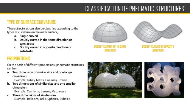 Pneumatic structures