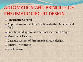 Pneumatic system | PPTX