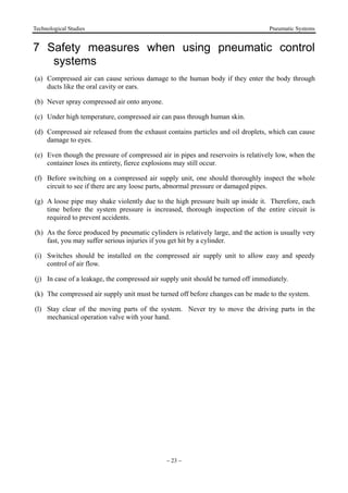 Pneumatic system | PDF