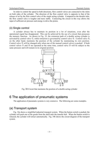 Pneumatic system | PDF