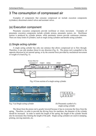 Pneumatic system | PDF