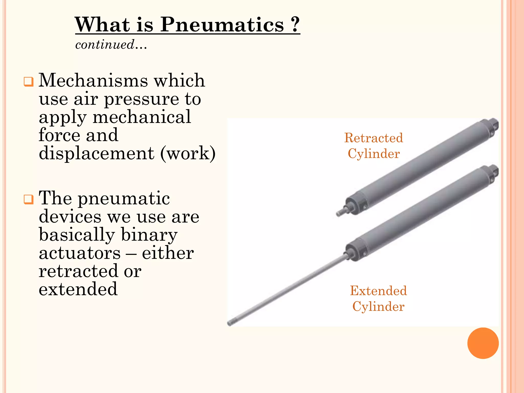 Pneumatic systems | PDF