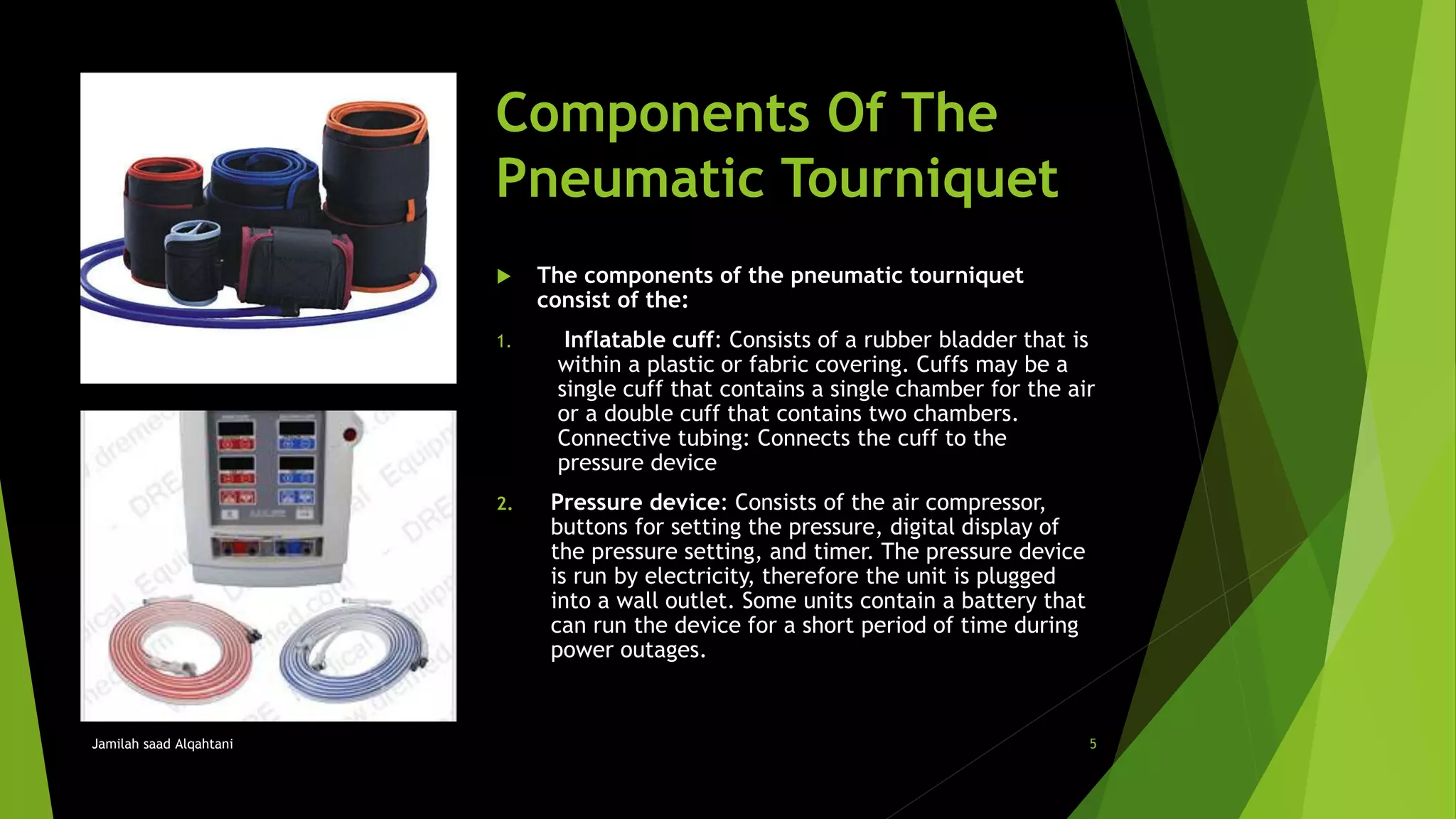 Pneumatic tourniquets | PPTX