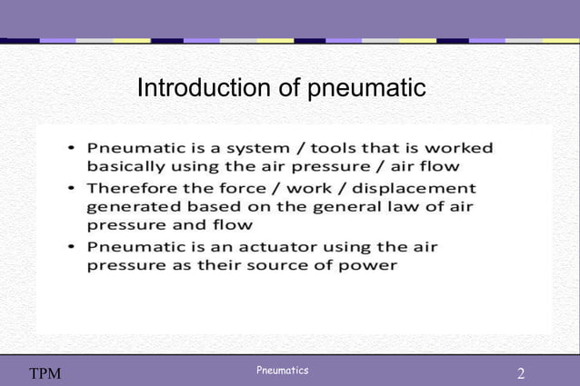 PNEUMATIC tools Industrial Training PPT P | PPT | Technology & Computing