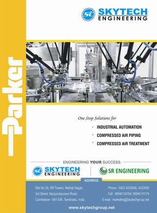 Skytech Engineering, Coimbatore, Pneumatics | PDF
