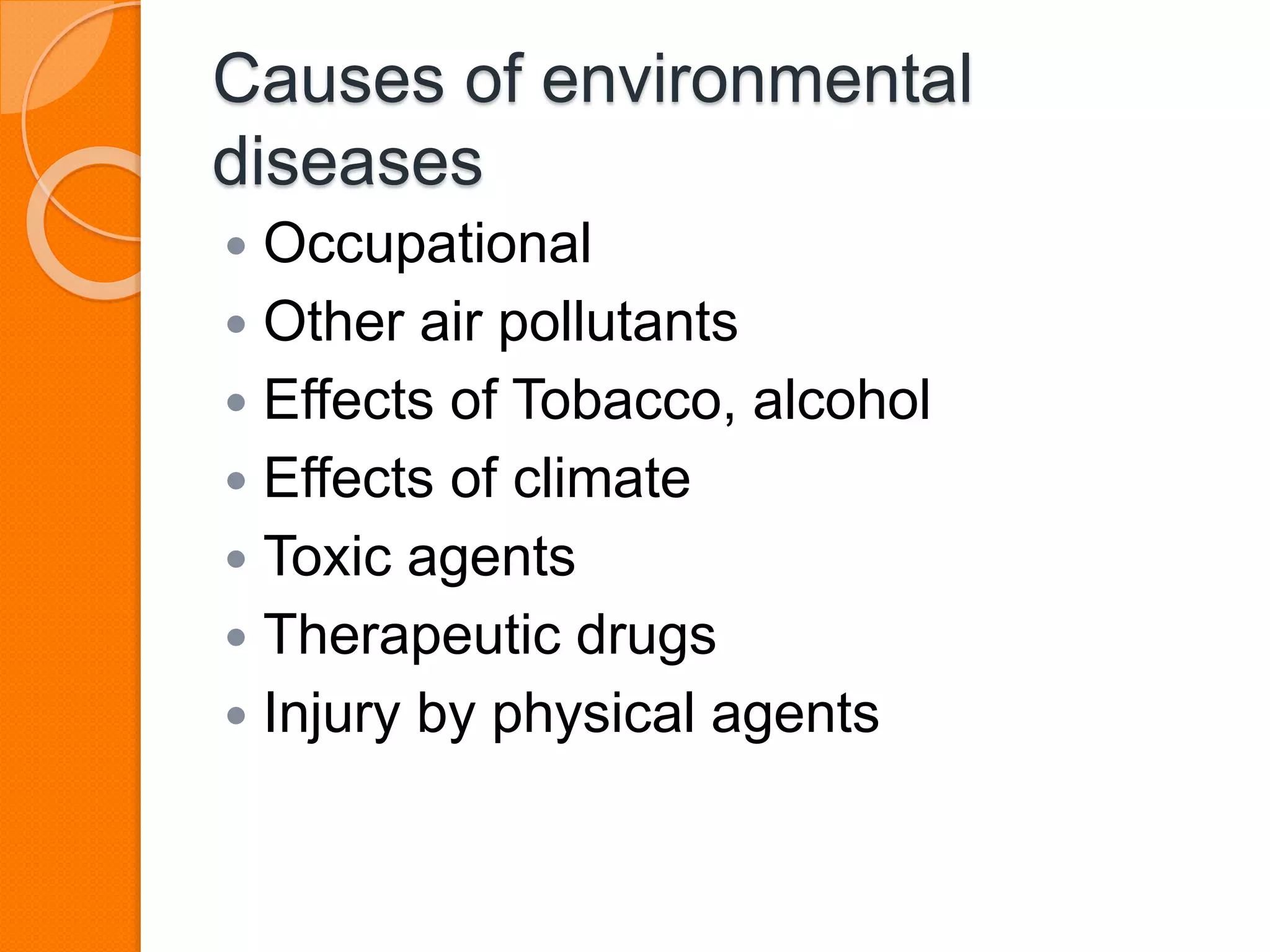 pathology of environmental diseases | PPTX