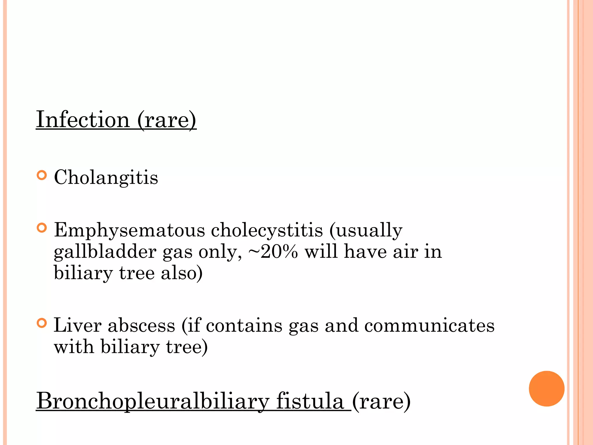 Pneumobilia vs portal vein gas | PPT