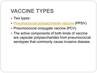 pneumococcal vaccine.pptx | Lung and Respiratory Health | Diseases and ...