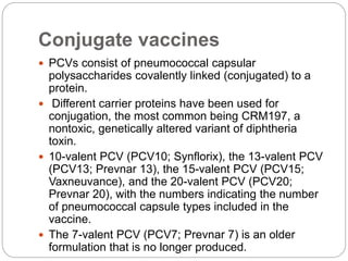 pneumococcal vaccine.pptx | Lung and Respiratory Health | Diseases and ...