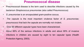 Pneumococcal vaccines | PPTX