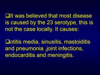 Pneumococci ppt mahadi | PDF | Lung and Respiratory Health | Diseases ...