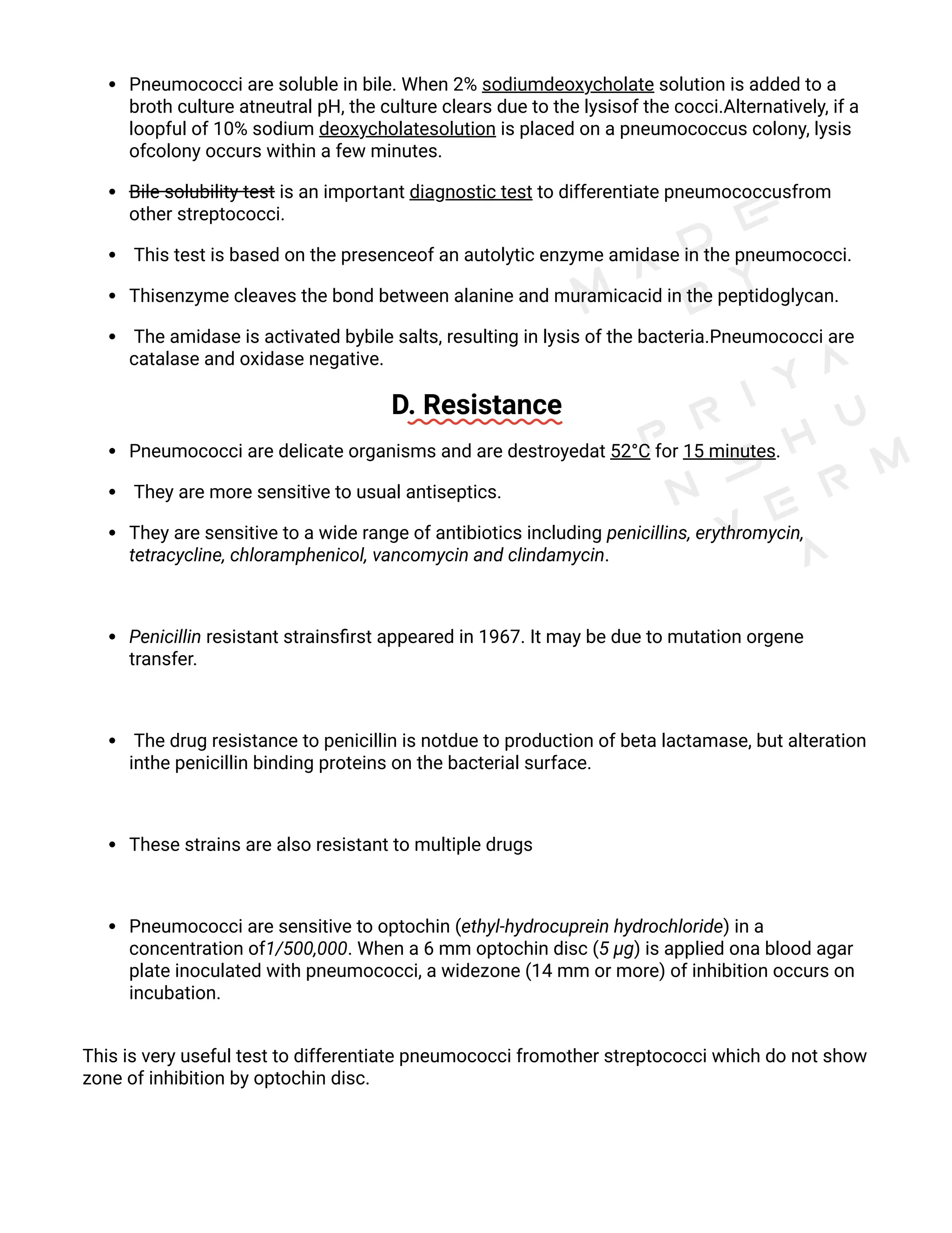 Pneumococcus (microbiology) | PDF