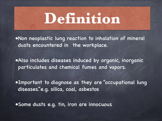 Pneumoconiosis | PDF