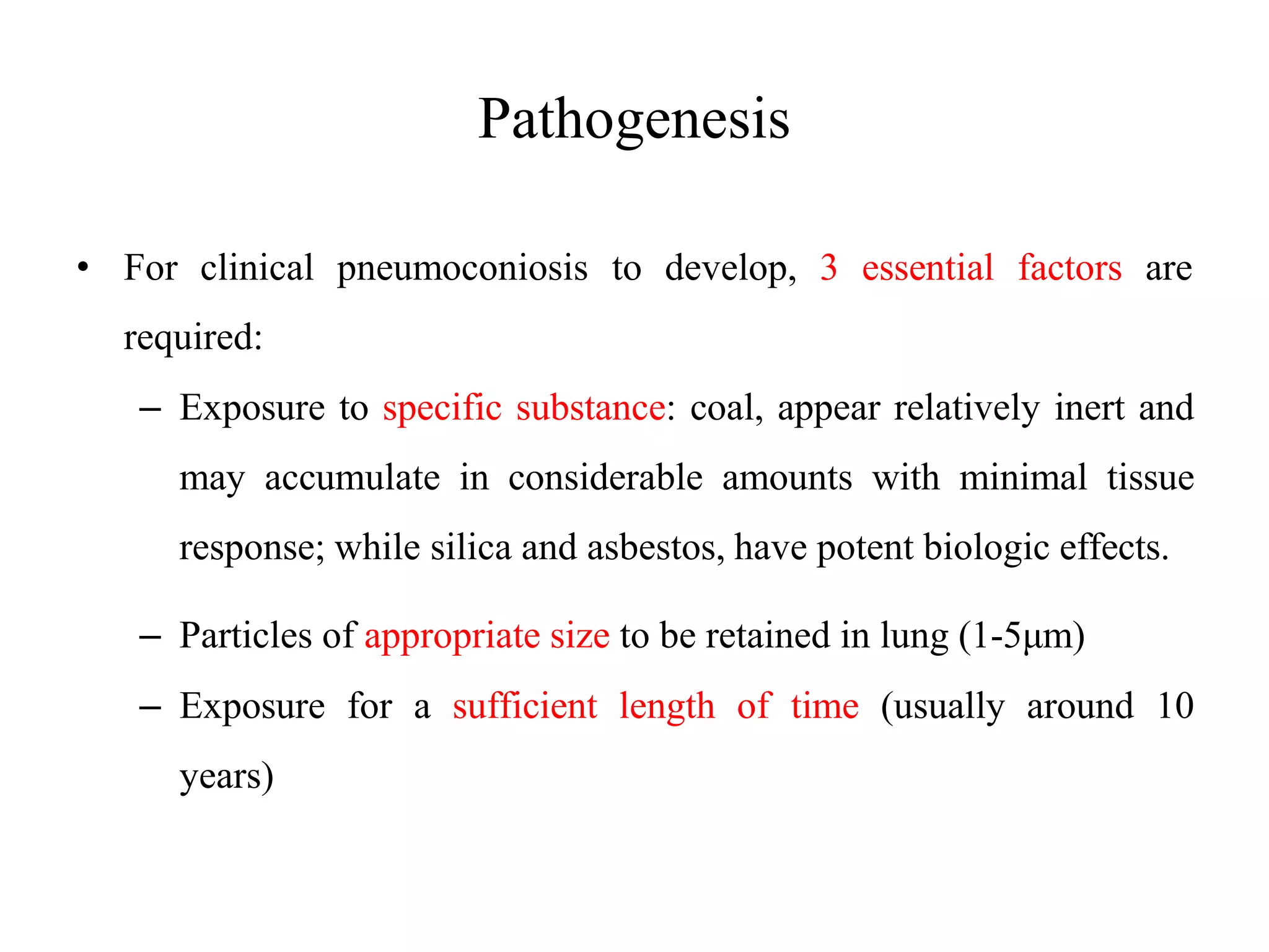 Pneumoconiosis | PPTX
