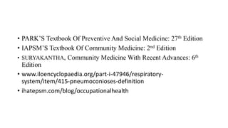 PNEUMOCONIOSIS and its preventive measures.pptx