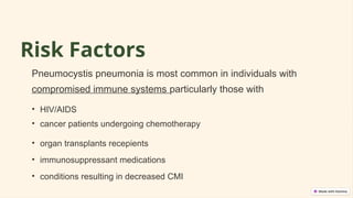PNEUMOCYSTIS for class presentation- mbbs student | PPTX