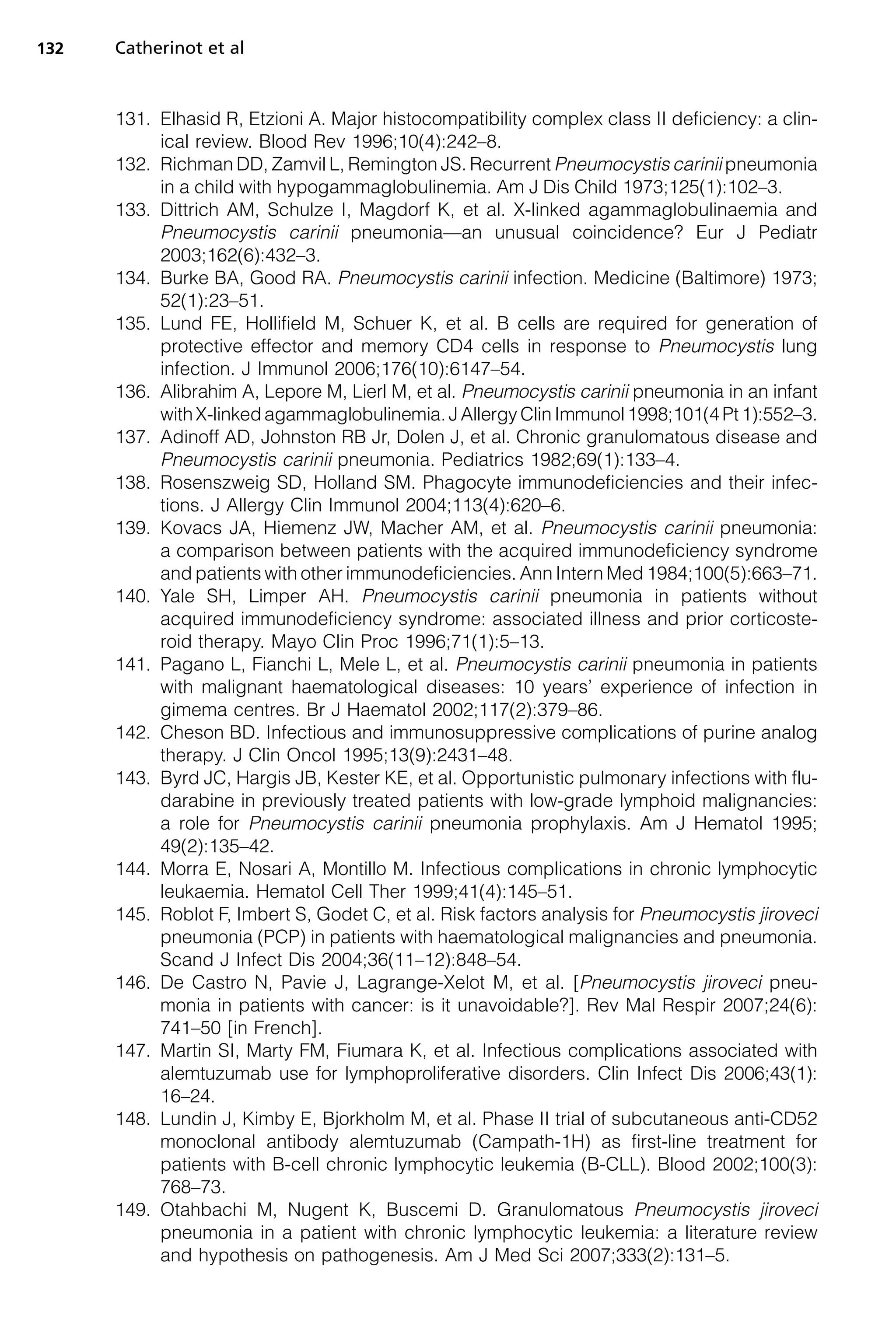 Pneumocystis jirovecii pneumonia | PDF