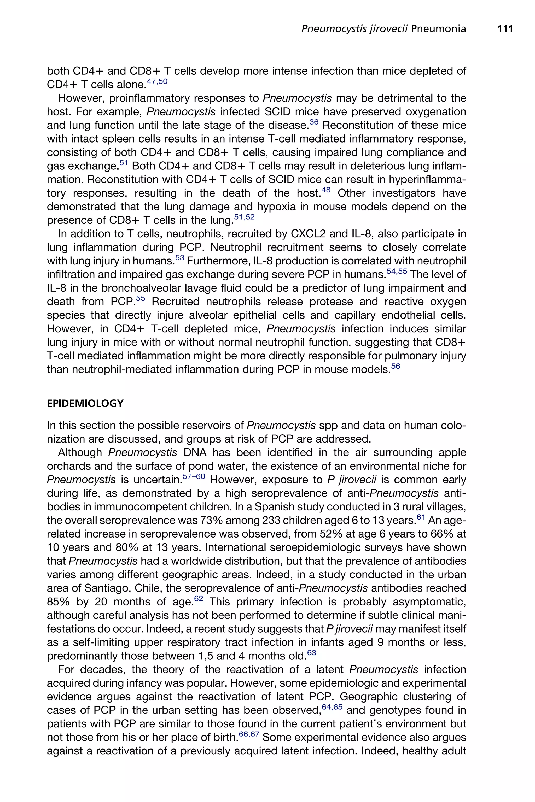 Pneumocystis jirovecii pneumonia | PDF