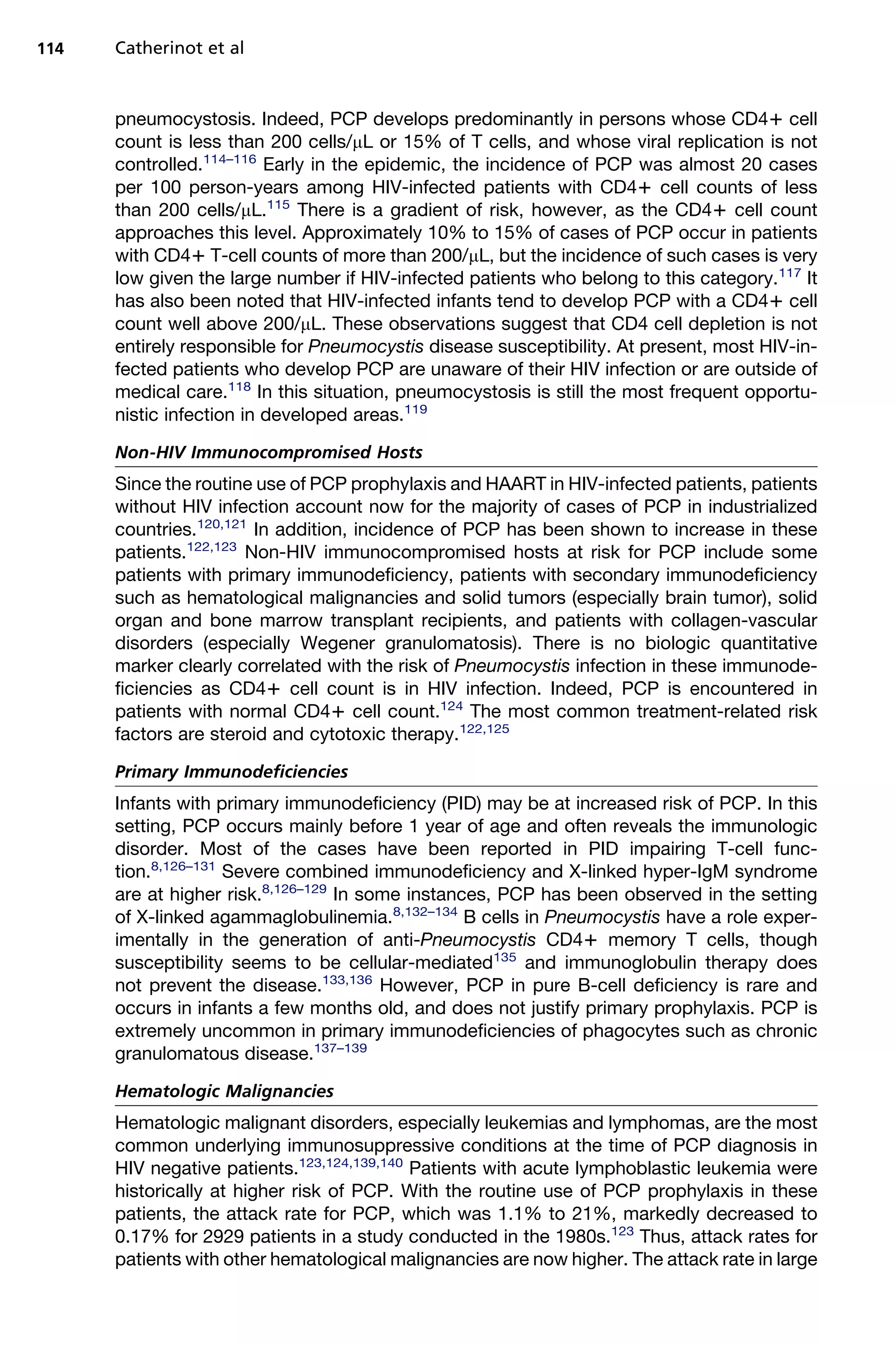 Pneumocystis jirovecii pneumonia | PDF
