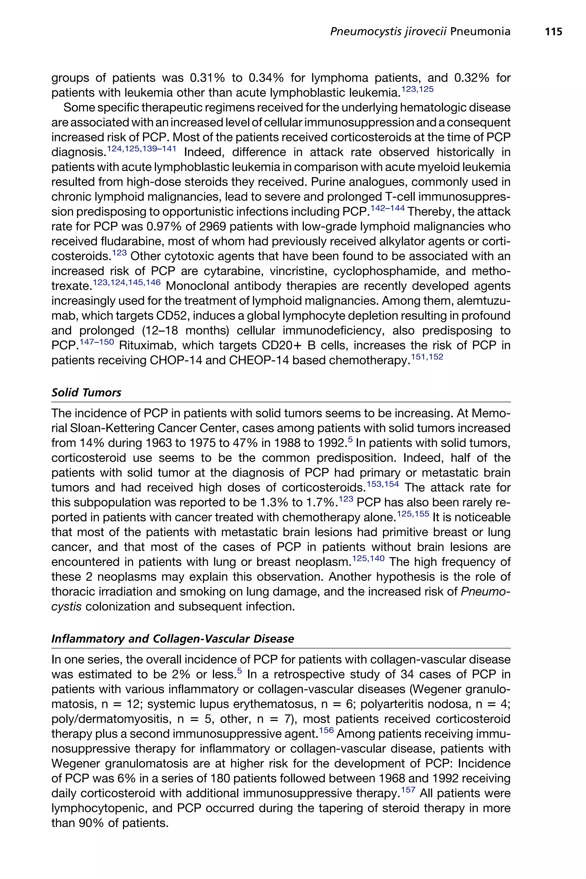 Pneumocystis jirovecii pneumonia | PDF