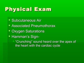 Pneumomediastinum | PPT