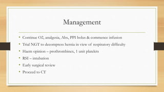 Pneumomediastinum | PPTX