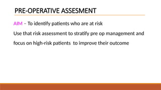 Pneumonectomy Anesthesia pre assessment optimization | PPTX