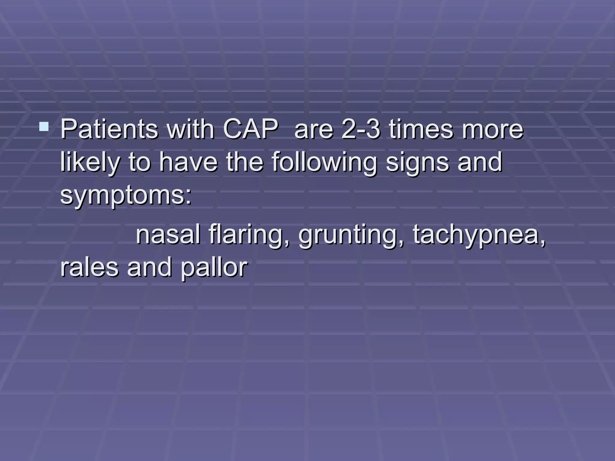 Pediatric Community Acquired Pneumonia | PPT