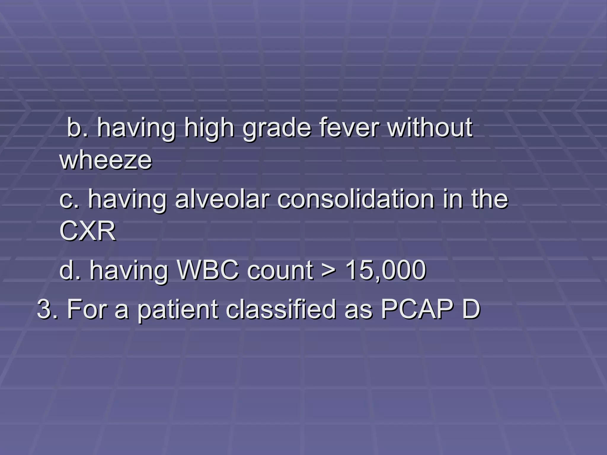 Pediatric Community Acquired Pneumonia | PPT