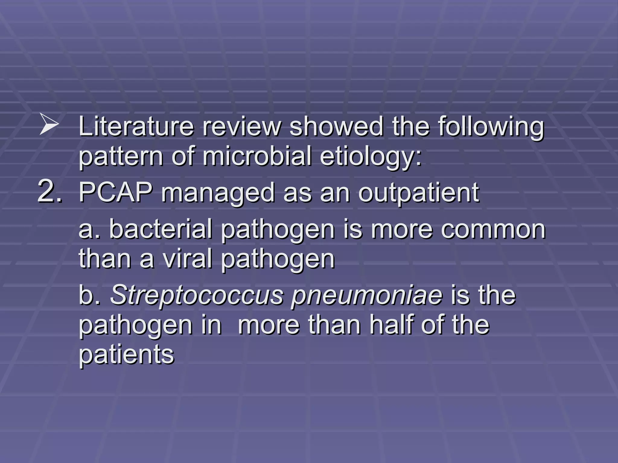 Pediatric Community Acquired Pneumonia | PPT