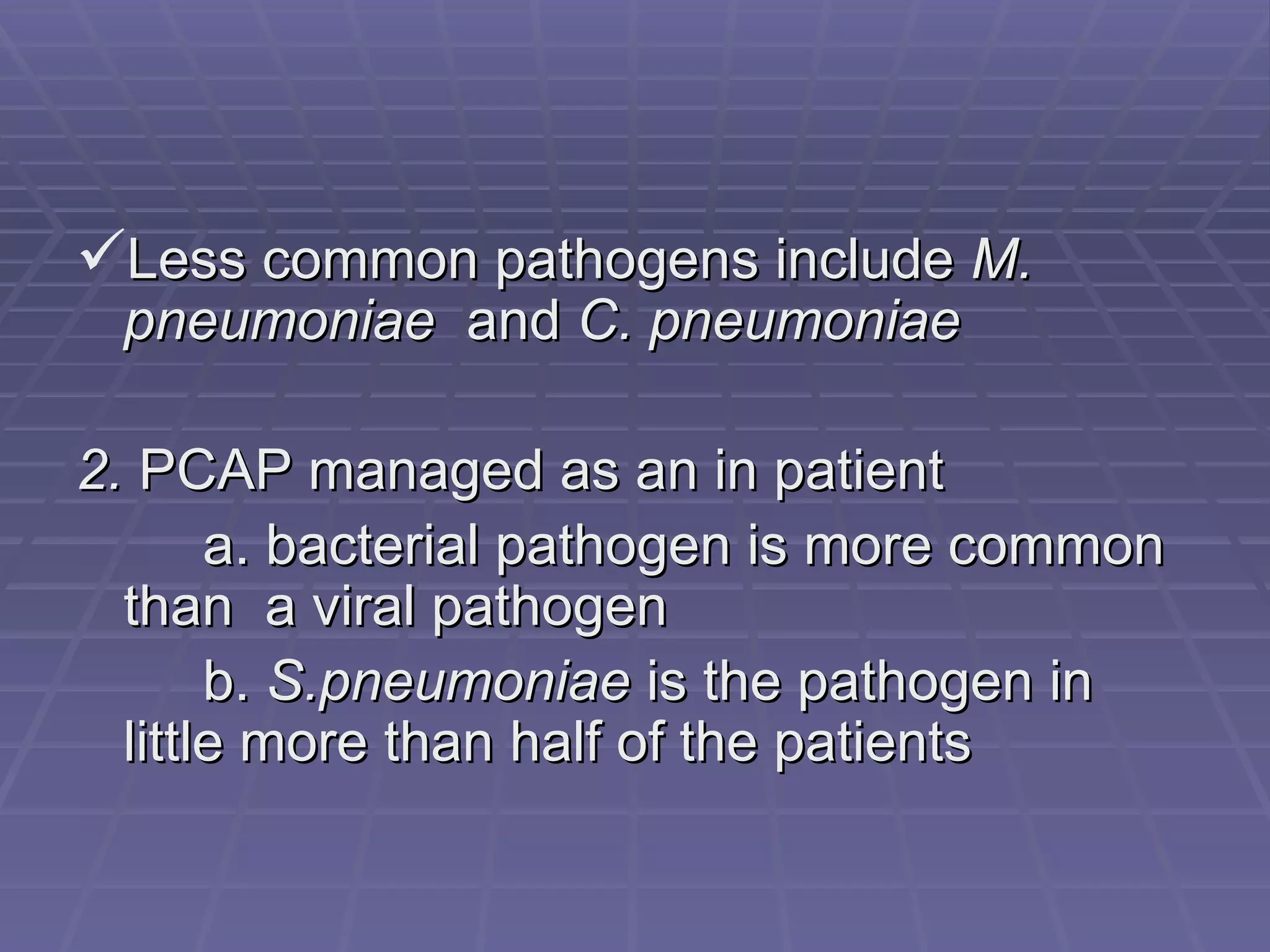 Pediatric Community Acquired Pneumonia | PPT
