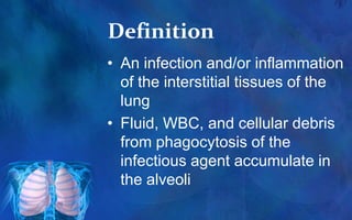 Pneumonia | PPTX