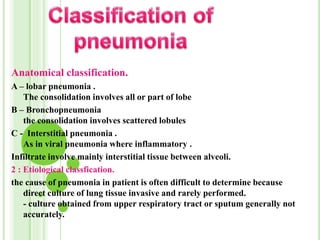 Pneumonia | PPTX | Lung and Respiratory Health | Diseases and Conditions