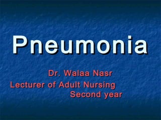 Pneumonia | PPT