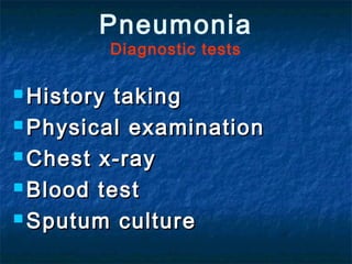 Pneumonia | PPT