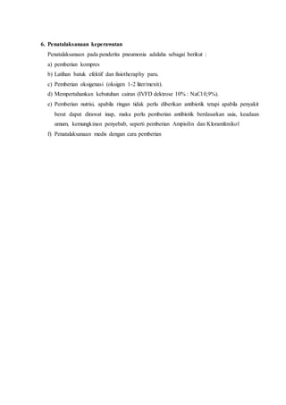Pneumonia | DOCX