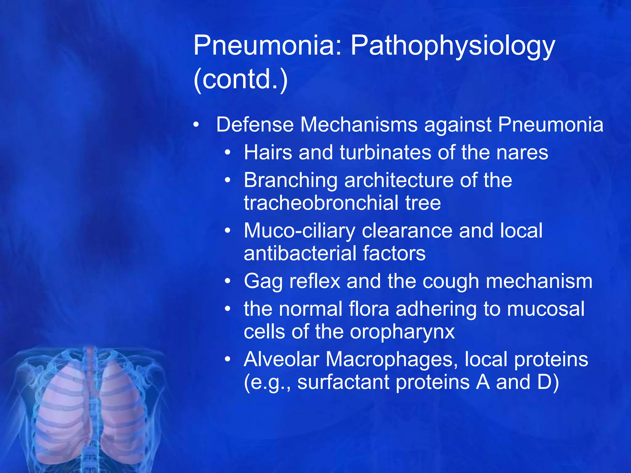 Pneumonia | PPTX